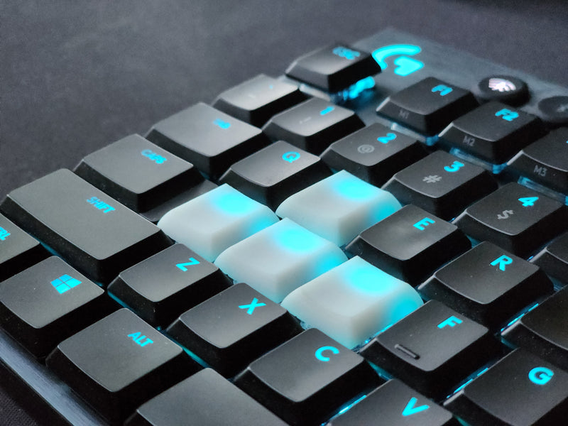 Logitech G915, G915X Keycap Set for WASD – 3dkeycap